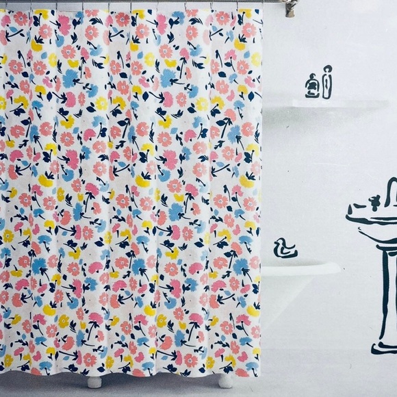 kate spade | Bath | Kate Spade Gala Floral Shower Curtain 72x72 Nip ...